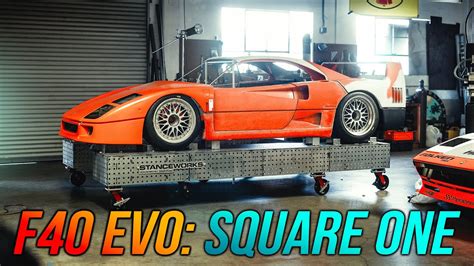 Stanceworks Is Building A Real Ferrari F40 Like Only They