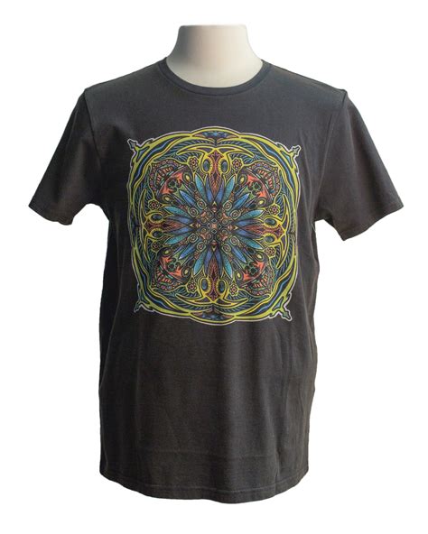 Transcendence Within Organic Vortex Tee Super Massive Shop