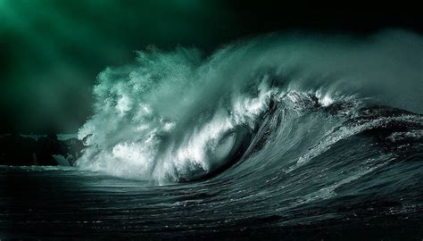 Ocean Waves At Night Wallpapers Top Free Ocean Waves At Night