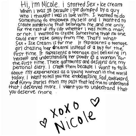 Nicole Leth Founder Of Sex Ice Cream — Pink Things