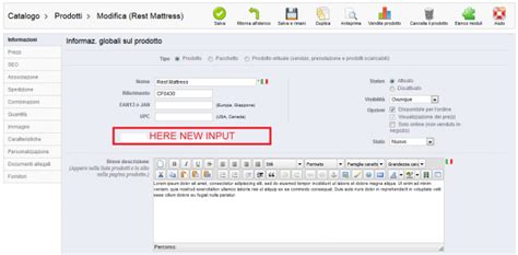 Prestashop Custom Fields In Products Admin Section