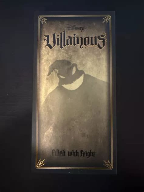 Disney Villainous Filled With Fright Expansion Oogie Boogie Halloween