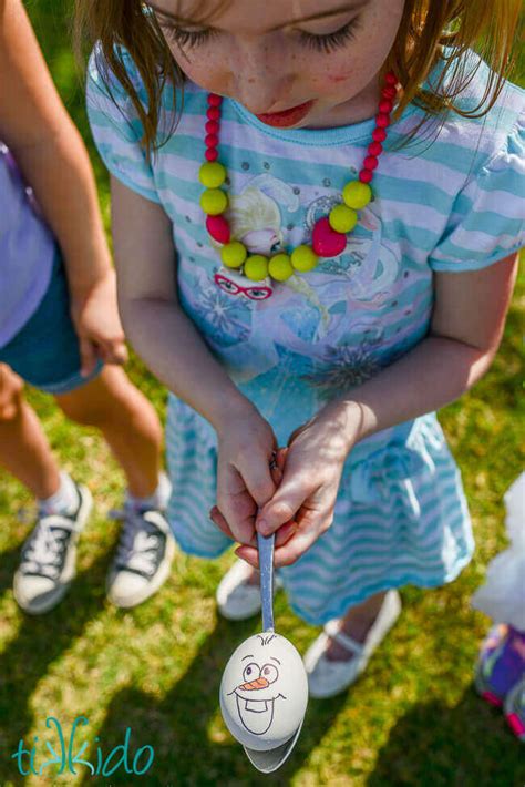 Easy Olaf Easter Egg Decorating Tutorial From Frozen