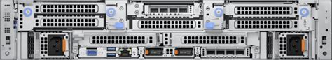 2u Chassis Rear View Dell Poweredge Csp Edition Servers Concept Architecture Dell