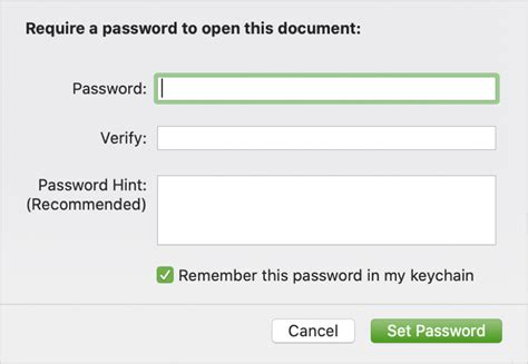 How To Recover Document Password In Pages Numbers Keynote