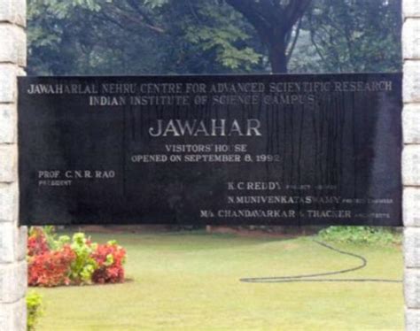 Jawaharlal Nehru Centre For Advanced Scientific Research Bangalore