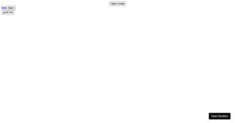 Basic React Modal Example Forked Codesandbox