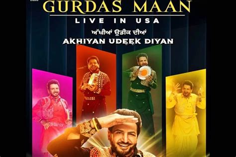 Gurdas Maan Launches Usa Tour Akhiyan Udeek Diyan