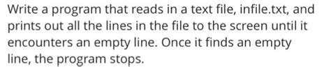 Solved Write A Program That Reads In A Text File Chegg