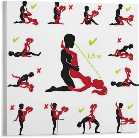 Periodic Table Of Sex 58 Positions Rare（4） Canvas Poster Wall Art Decor Print