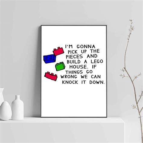 Ed Sheeran Lego House Poster