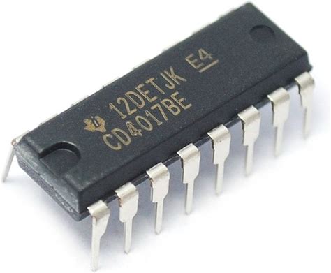 Cd4017 Ic Pinout Features And Applications 41 Off
