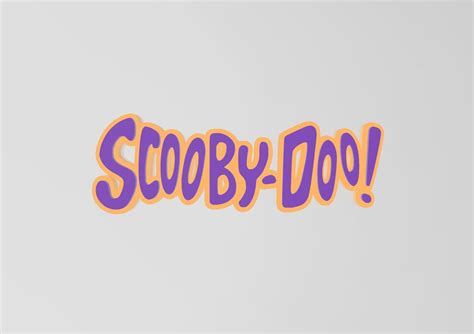 🏢 Scooby Doo Logo・ Stl File For 3d Printing And Cnc Machining Laser