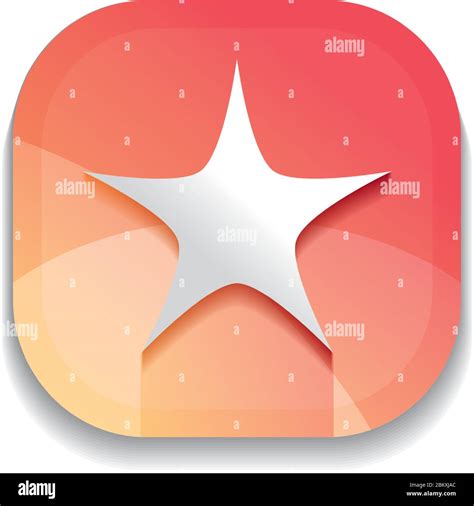 Mobile App Buttons Concept Star Icon Detailed Design Stock Vector Image And Art Alamy