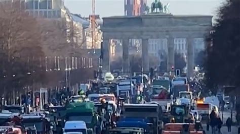 Why Are German Farmers Blocking Roads World News Sky News