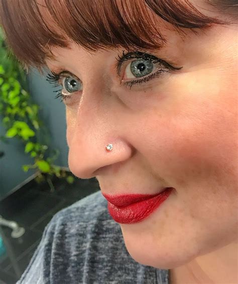 Pin By MohawkxRock On Nose Ring Stud Body Piercings Piercings Piercing