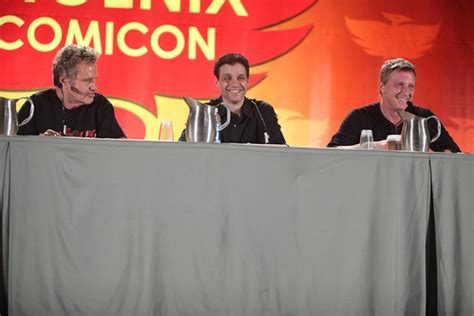 Martin Kove Ralph Macchio And William Zabka Martin Kove Ra… Flickr