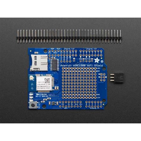 Adafruit Winc1500 Wifi Shield With Ufl Connector Boutique Semageek