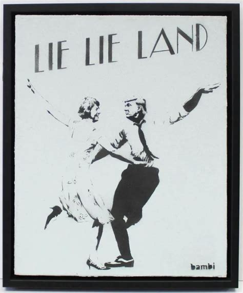 Bambi Street Artist Lie Lie Land Blue Auction Daily