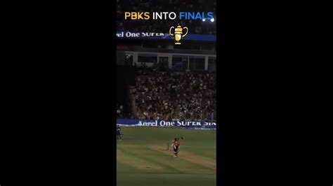 Pbks Into Finals🤌🏼 Youtube