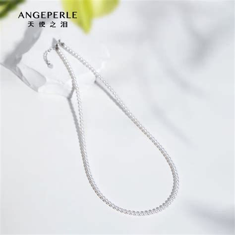 【天使之泪jdjcy023】天使之泪淡水珍珠项链小米珠项链极光近正圆锁骨链520礼物送老婆送女友【行情 报价 价格 评测】 京东