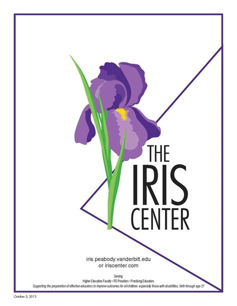 This Resource Provides A Broad Overview Of The Iris Center Our Most Important Topic Areas And
