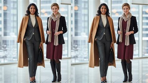 15 Winter Office Outfits Women Elegant Warm And Professional Looks