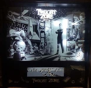 Black And White Twilight Zone Great American Pinball United States