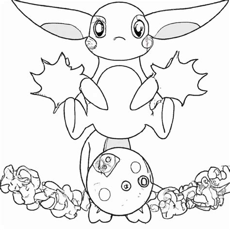 10 Desenhos De Pokémon Vaniluxe Para Imprimir E Colorir