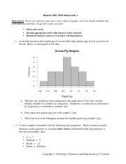 SDS328M HW1 Pdf Biostats SDS 328M Homework 1 Instructions Write Your