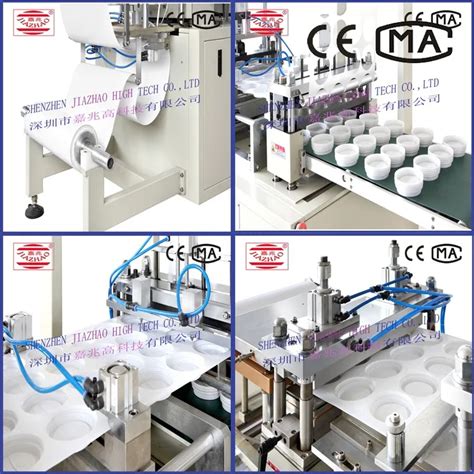 Fully Automatic Plastic Thermoforming Vacuum Forming Cutting Machine