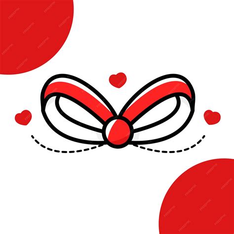 Premium Vector Logo Design Cute Ribbon Vector