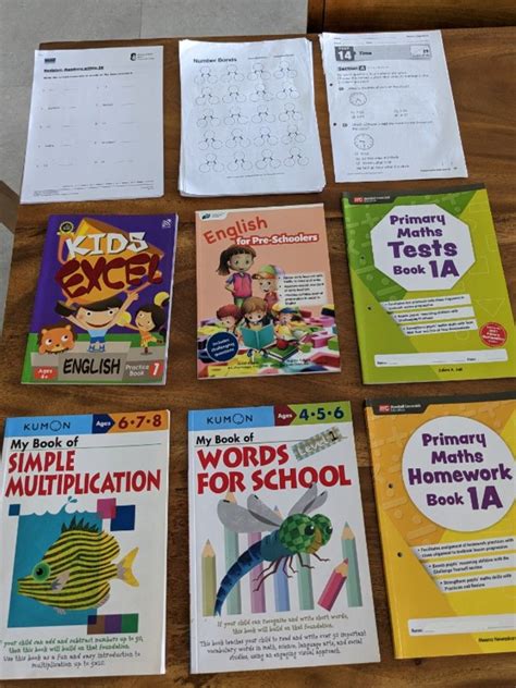 Primary 1 Workbooks Assorted Hobbies And Toys Books And Magazines