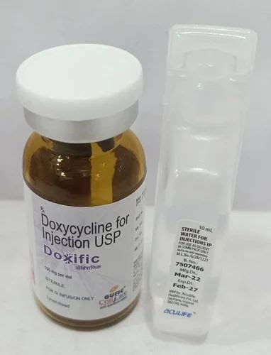 Doxycycline Injection Doxific 100mg At Rs 459 Vial In Nagpur Id