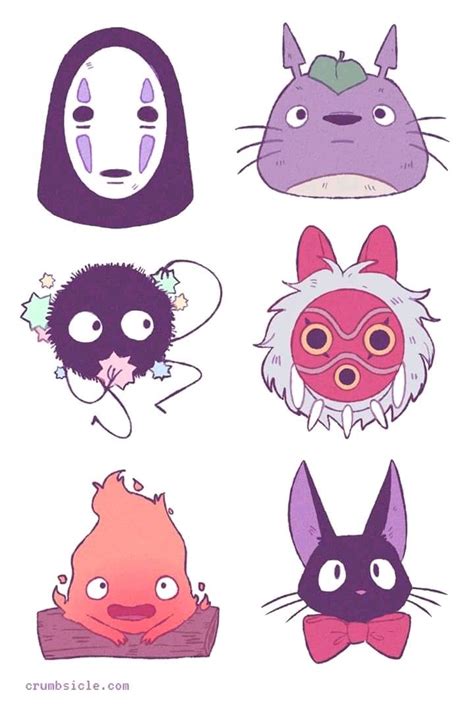 Pin By Ninoska Madrid On Personajes OC S Y Otros Anime Stickers Ghibli Artwork Ghibli Tattoo
