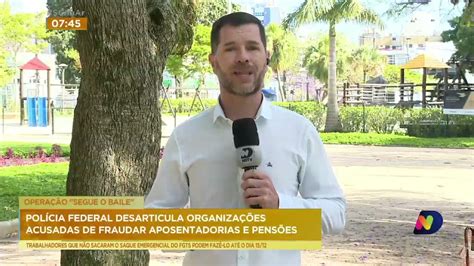 Polícia Deflagra Operação Para Apurar Fraudes No Sistema Da Previdência