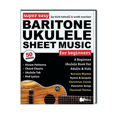 Super Easy Baritone Ukulele Sheet Music Troy Nelson Music