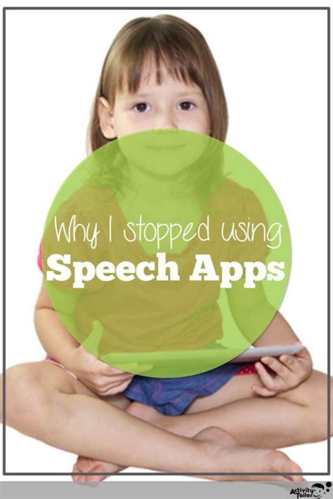 why i stopped using apps in speech therapy activity tailor