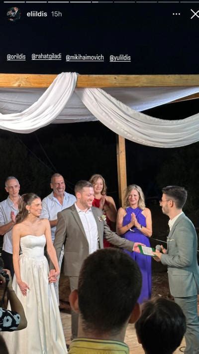 הפתעה 7 שנים לאחר שהתגרשו מיקי חיימוביץ ואלי אילדיס עומדים תחת חופה