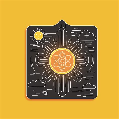 Nuclear Illustration Premium Ai Generated Vector