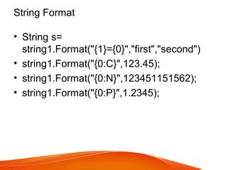 C Strings PPT