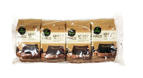 비비고 햇바삭김재래김5g 8 봉 사각 상온 Bibigo Rosted Seasoned Seaweed Fetch N Buy