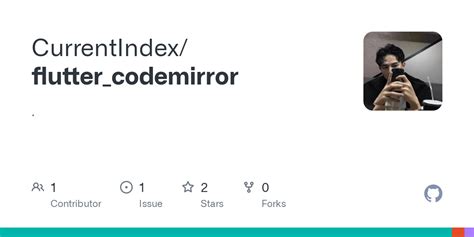Github Currentindexfluttercodemirror