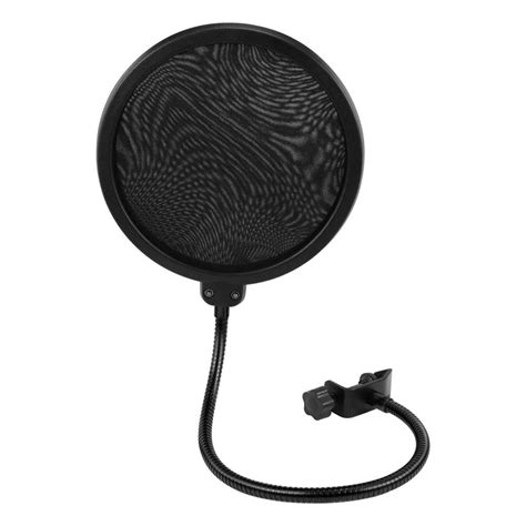 Universal Microphone Pop Filter Metal Shield Doubl Grandado
