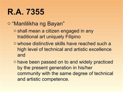 Gawad Sa Manlilikha Ng Bayan Ppt