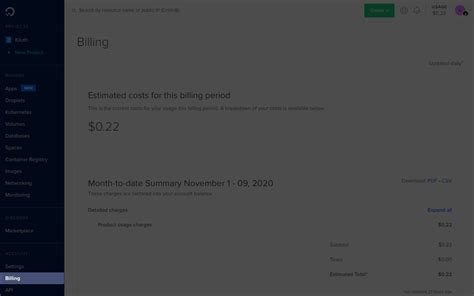 Poom — Adding A Payment Method On Digitalocean