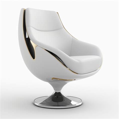 Premium Psd Swivel Chair Psd On A White Background