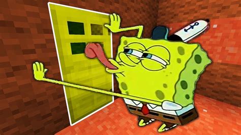 СЕКРЕТНАЯ ДВЕРЬ СПАНЧ БОБА В МАЙНКРАФТ ТРОЛЛИНГ НУБИК ИГРАЕТ В Minecraft Youtube