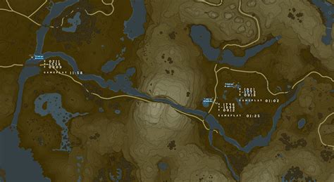 Found Totk Coordinates On Botw Map Rtearsofthekingdom