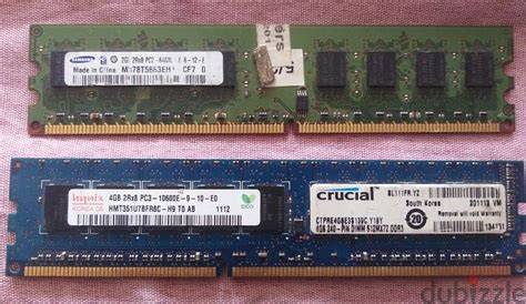 رام 2g Ddr2 رام 4g Ddr3 اكسسوارات و قطع غيار كمبيوتر 200590748